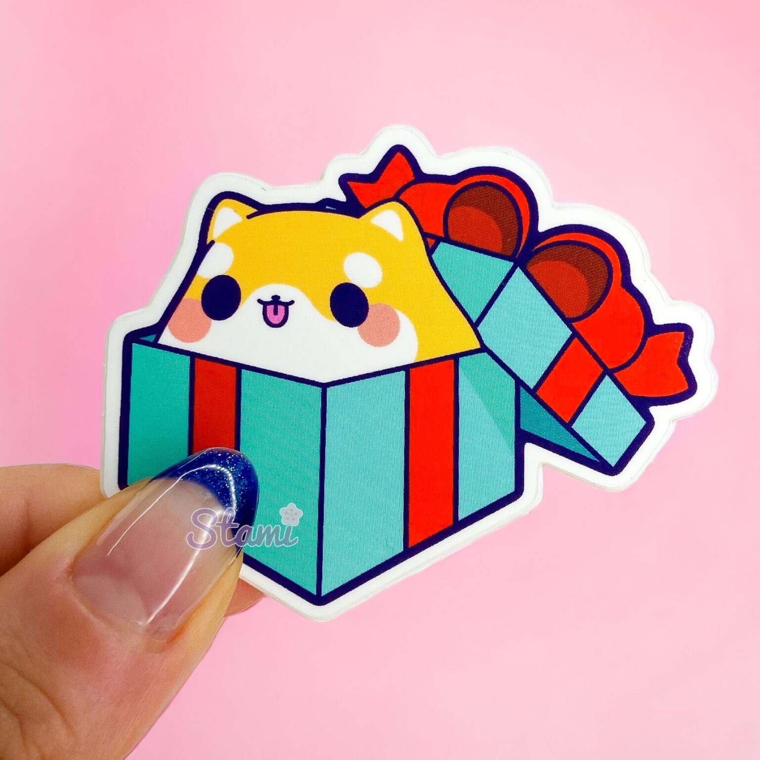 Woof Woof Sticker - Stami Studios